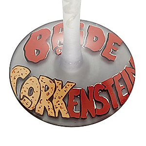 Lolita Bride Corkenstein Wine Glass, 6010663, Multicolor, height 22.5 cm