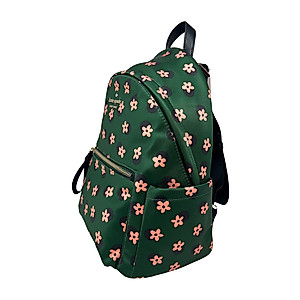 Kate Spade New York Chelsea Medium Floral Nylon Backpack, Green/Multi (K8123-300)