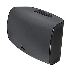 JAM Symphony WiFi Home Audio Speaker with Amazon Alexa Voice Service, Stream Music, Built-in Intercom, Sync up to 8 Speakers for Home Audio, Control Speakers with Smartphone App, HX-W14901 Black