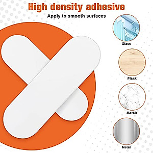 ChengFu Self Adhesive Strips, Replacement Adhesive Strips Compatible with Self Adhesive Paper Towel Holder, Paper Towel Holder Under Cabinet, Compatible with DR Catch, 5.7 1x 1.77 Inch (2 Pack)