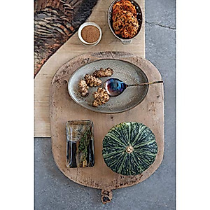 Creative Co-Op Horn (One Will Vary) Tray, Natural