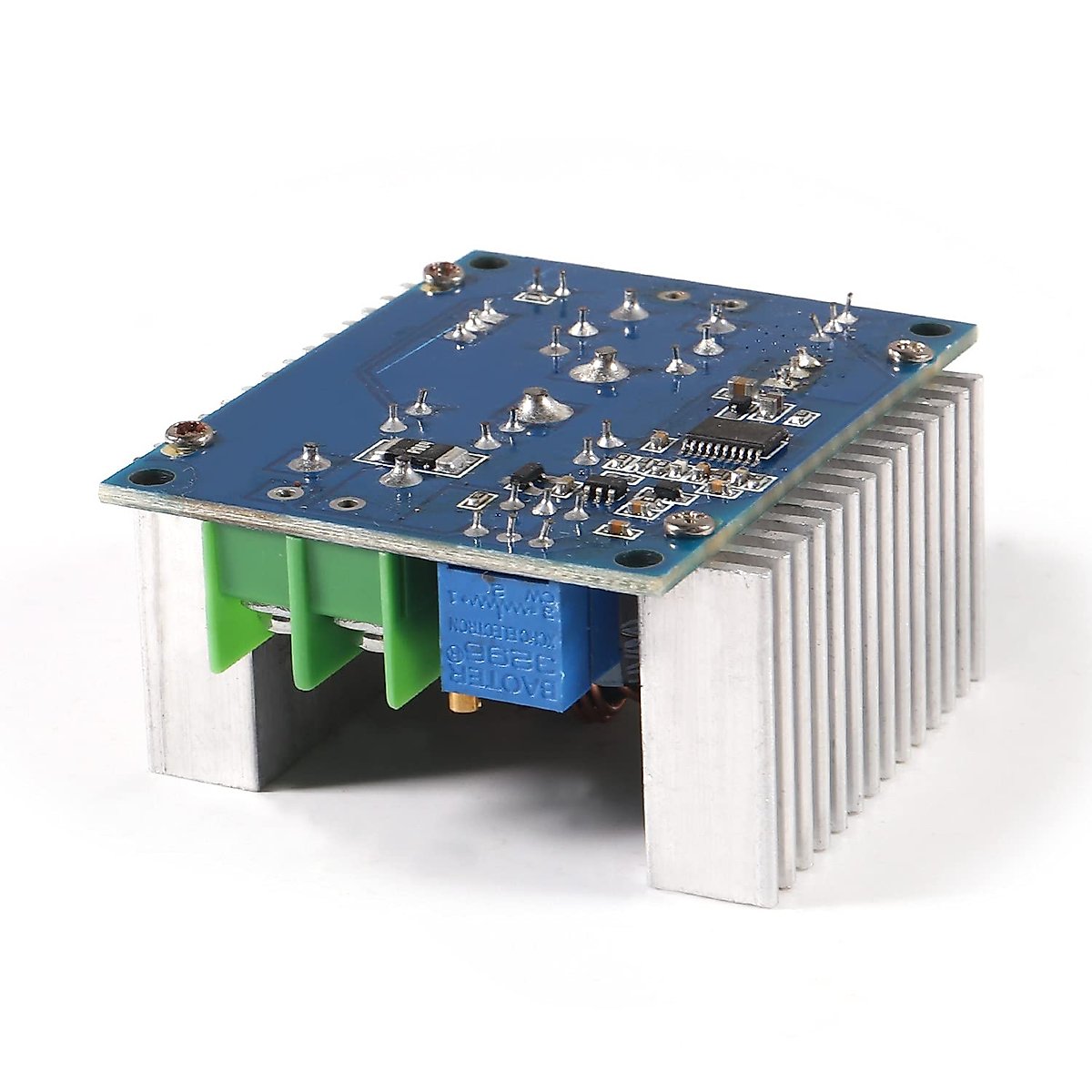 4Pcs 20A 300W Buck Converter Step Down Module DC 6-40V to 1.2-36V 20A 300W Adjustable Constant CC CV Current Voltage Regulator Power Supply Module with Short Circuit Protection Function