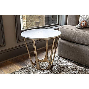 Décor Therapy Luvino Table, Brass