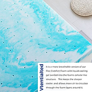 Topper 3 Inch Queen Memory Foam Mattress Topper