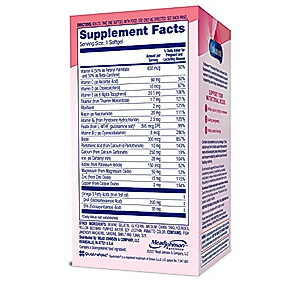 Enfamil Enfamom Prenatal Vitamin & Mineral, Supplement for Women with Calcium, Vitamin D, Vitamin C, Omega 3 DHA, 90 softgels (3 month supply)