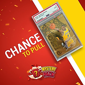 Basketball Mystery Pack of PSA Graded Sports Cards Including Rookies, Possible Jordan, Lebron, Kobe
