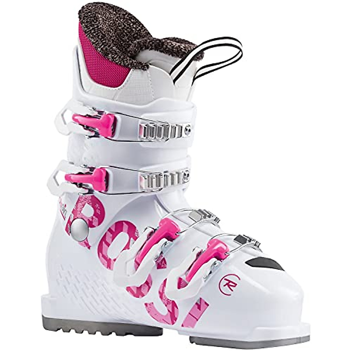 Rossignol Fun Girl 4 Girls Ski Boots White 6.5 (24.5)