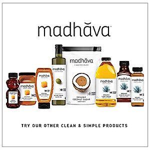 MADHAVA Organic Coconut Sugar 3 Lb. Bag (Pack of 1), Natural Sweetener, Sugar Alternative, Unrefined, Sugar for Coffee, Tea & Recipes, Vegan, Organic, Non GMO