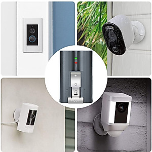 Hubei V4 Rechargeable Battery Replacement for Video Doorbell 2/3/4, Video Doorbell 3 Plus,Stick Up Cam Battery (2nd & 3rd Gen) and Spotlight Cam Battery(3.65V 6040mAh)