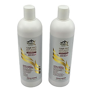 Eternal Hair Pro Anti Aging Treatment Shampoo and Conditioner Stem Cells Serum