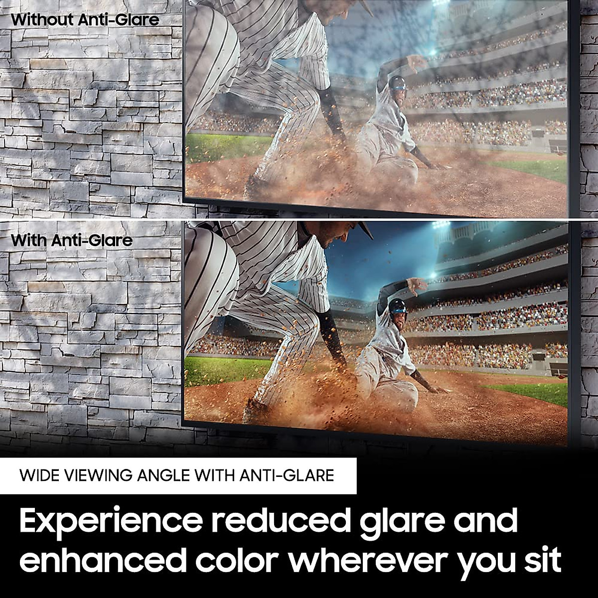 SAMSUNG 65-Inch Class QLED 4K The Terrace Full Sun Outdoor, Direct Full Array 16x, Weather Resistant, Wide Viewing Angle, Anti-Glare Smart TV w/ Alexa Built-In (QN65LST9TAFXZA, Latest Model)