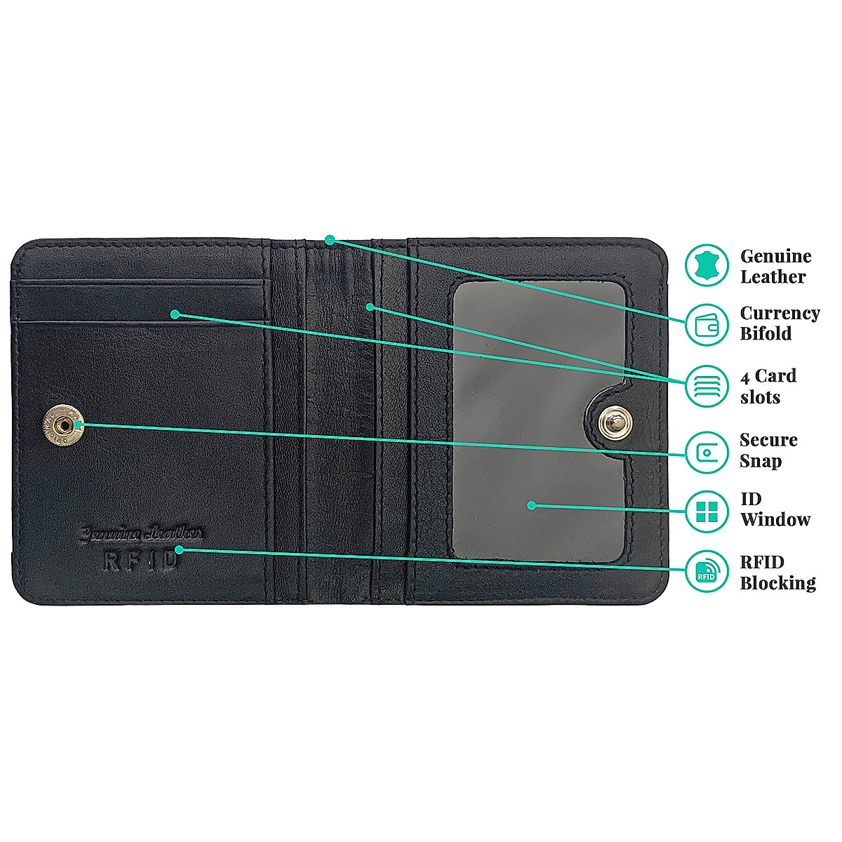 123 Cheap Checks Personalized RFID Leather Womens Mini Wallet With Credit Card Holders and Coin Pocket - Red/Black