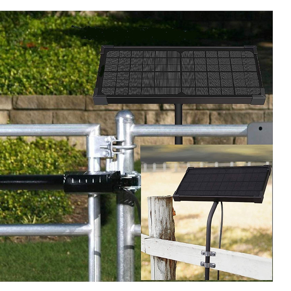 SolarEnz Solar Panel Tubular Mounting Brackets Solar Panel Mounting Pole Support Solar Panels from 5W to 40W