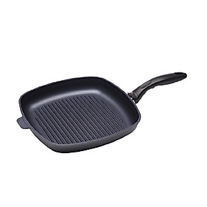 Swiss Diamond HD Classic Induction Square Grill Pan - 11 x 11