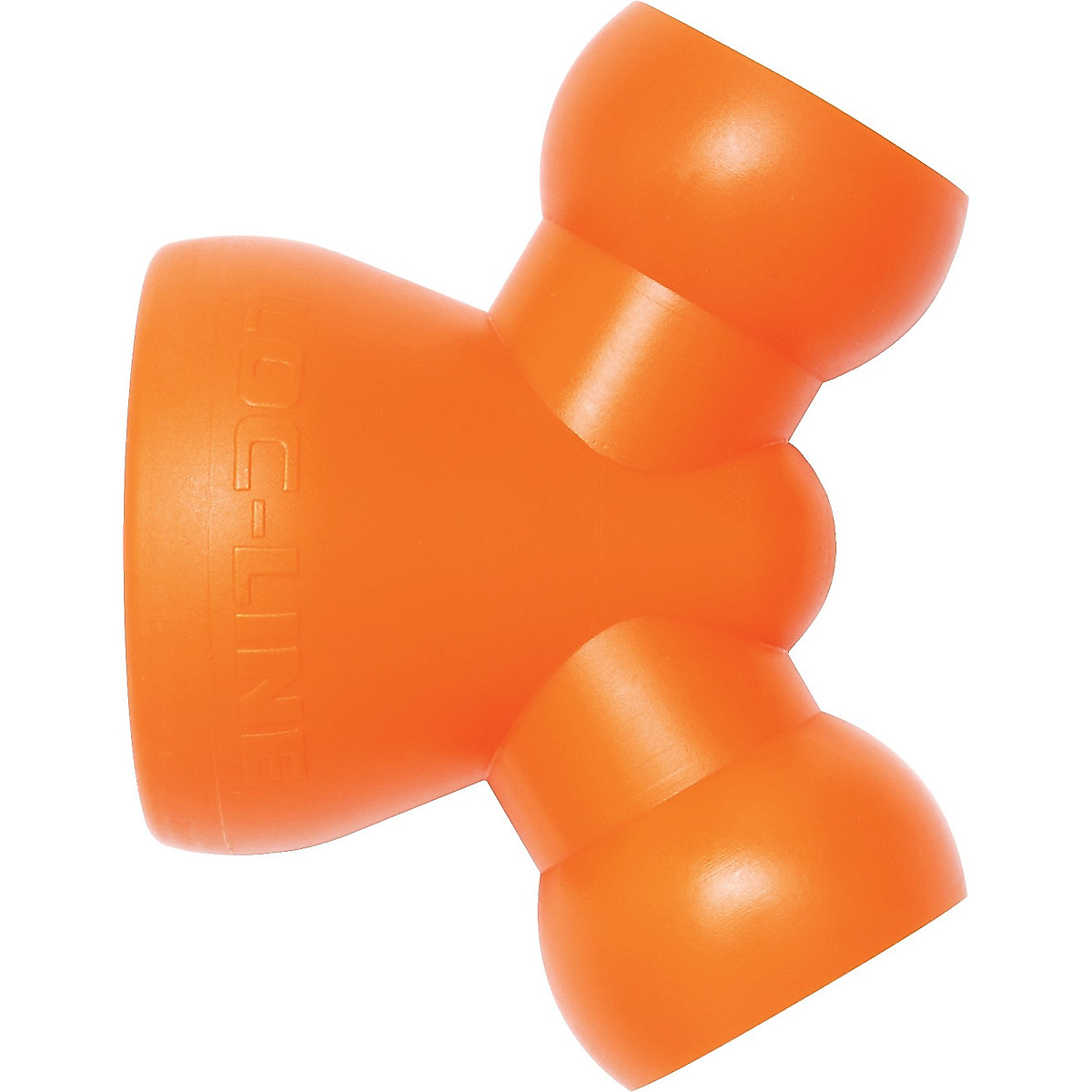 Loc-Line - 61512 Coolant Hose Component, Acetal Copolymer, 3/4" to 1/2" Wye Reducer, 3/4" Hose ID (Pack of 2)