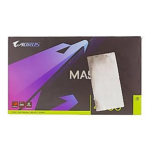 Gigabyte GeForce RTX 4090 AORUS Master 24GB Graphics Card - 24GB GDDR6X, 384bits, LCD Edge View, RGB Fusion, Core 2550Mhz, Metal Back Plate, DP 1.4, HDMI 2.1a, NVIDIA DLSS 3, GV-N4090AORUS M-24GD