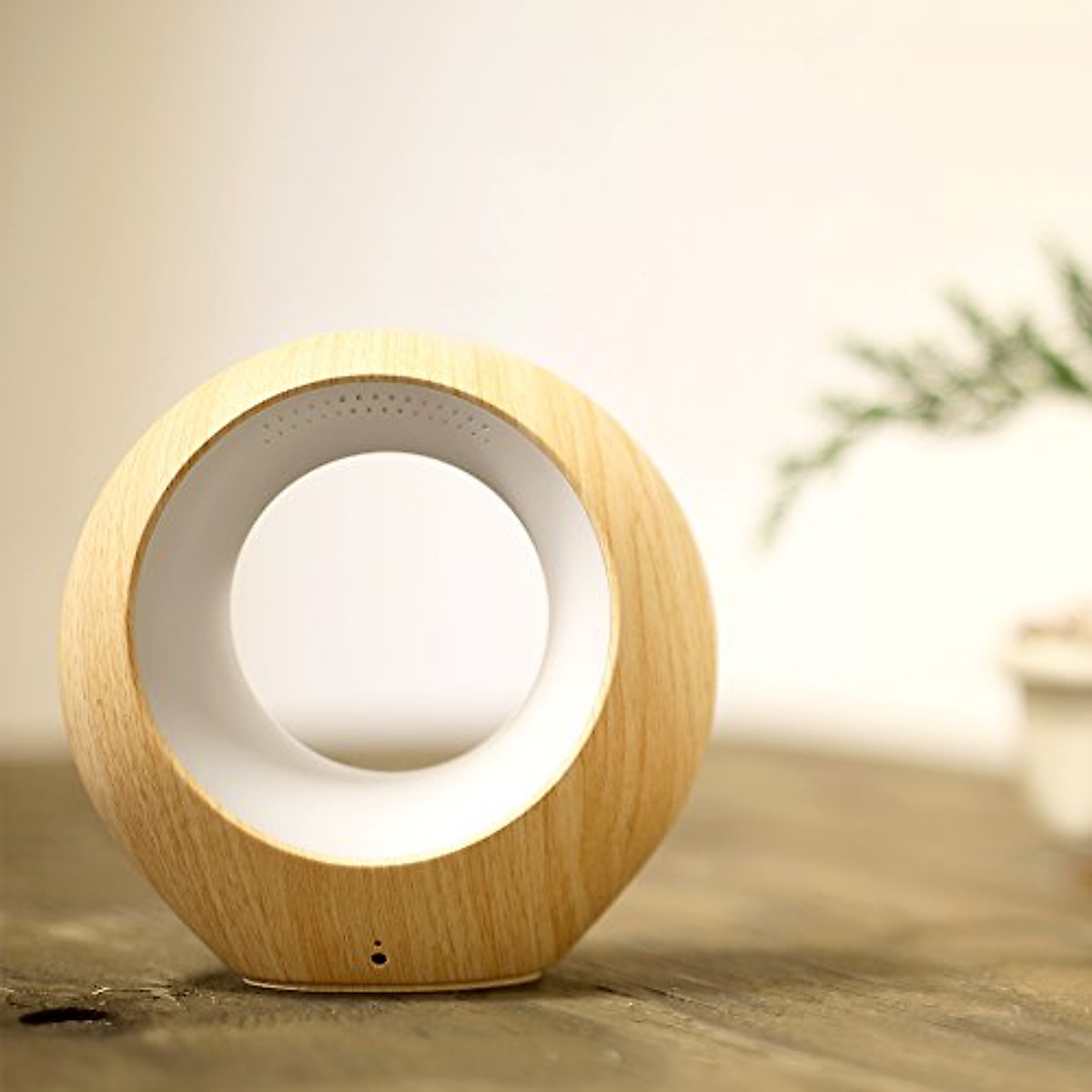 iBaby Airsense Smart Baby Audio Monitor, Temperature, Humidity & VOC Detector, Lightwood