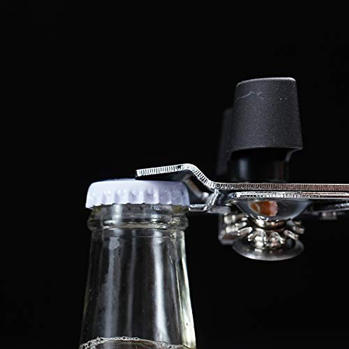 Berglander Can Opener, Stainless Steel Rainbow Handle Can Opener, Titainium Colorful Plating Handle Can Opener Hand Held, Smooth Edge Manual Can Opener, Heavy Duty (Rainbow)