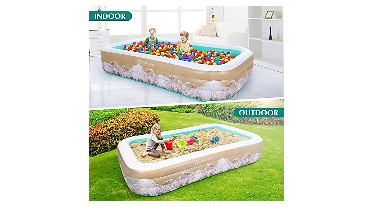 Brace Master Inflatable Swimming Pool - Family Fun Awaits!