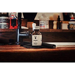 Beardoholic Beard Oil – 7 All-Natural Ingredients – Faster and Thicker Beard Growth – Eliminates Itch and Dandruff Instantly – Unscented Beard Growth Oil - 30 ml Leave-in Conditioner and Softener