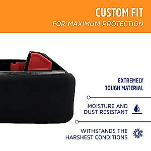 JB-68 Black Protective Cover for Milwaukee M18 5.0XC Battery (3.0/4.0)