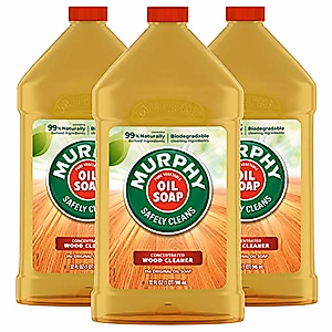 Murphy Oil Soap Wood Cleaner, Original, 32 Ounce, 3 Pack