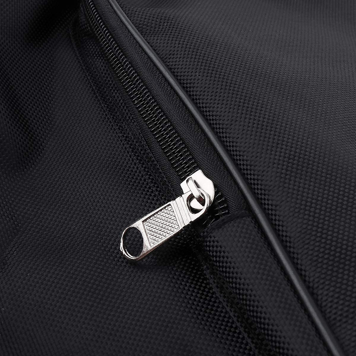 TUOREN Portable Gig Bag Guitar Effects Pedal Board Carry Bag 23.6 x 13 x 4inch Black