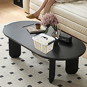 Sandmovie 8 Quart Clear Plastic Storage Bins with Lids, 6 Packs