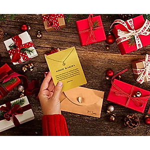 Baydurcan Friendship Anchor Compass Necklace Good Luck Elephant Pendant Chain Necklace with Message Card Gift Card … (gold flower)