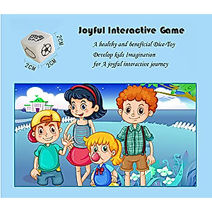 Happy Story 18 Cubes Bundle Sets Roll Cubes A Happy Trip and Challenge of Words and Stories 108 Images Unlimited Stories Combination Story Dice Game Set Imaginative Play for Kids