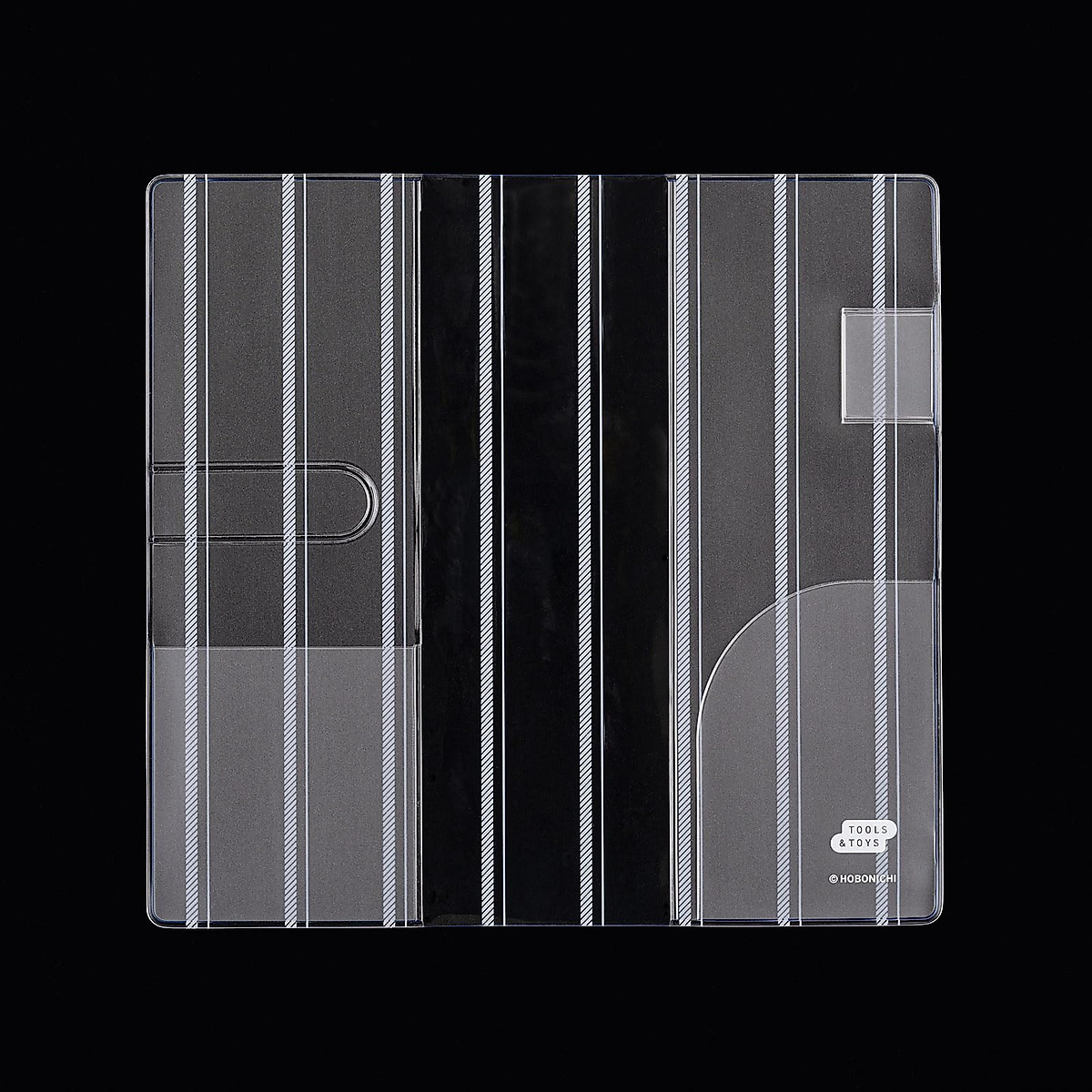 Hobonichi Techo Accessories Clear Cover "Stripes" for Weeks
