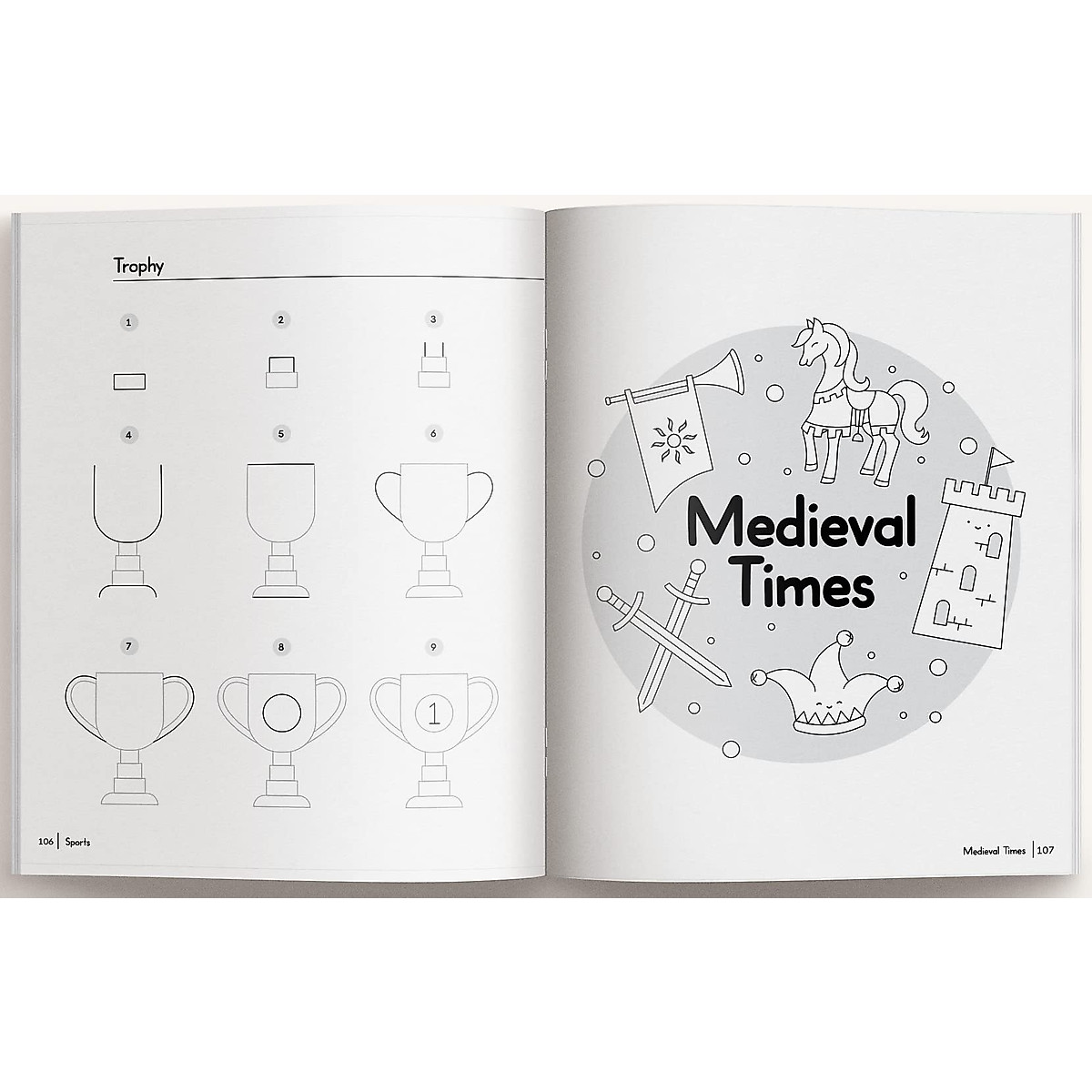 The How to Draw Book for Kids, Adventure Edition: A Fun and Easy Step-by-Step Guide to Drawing All Things Camping, Sports, Pirates, Knights, Cars and More (How to Draw for Kids)