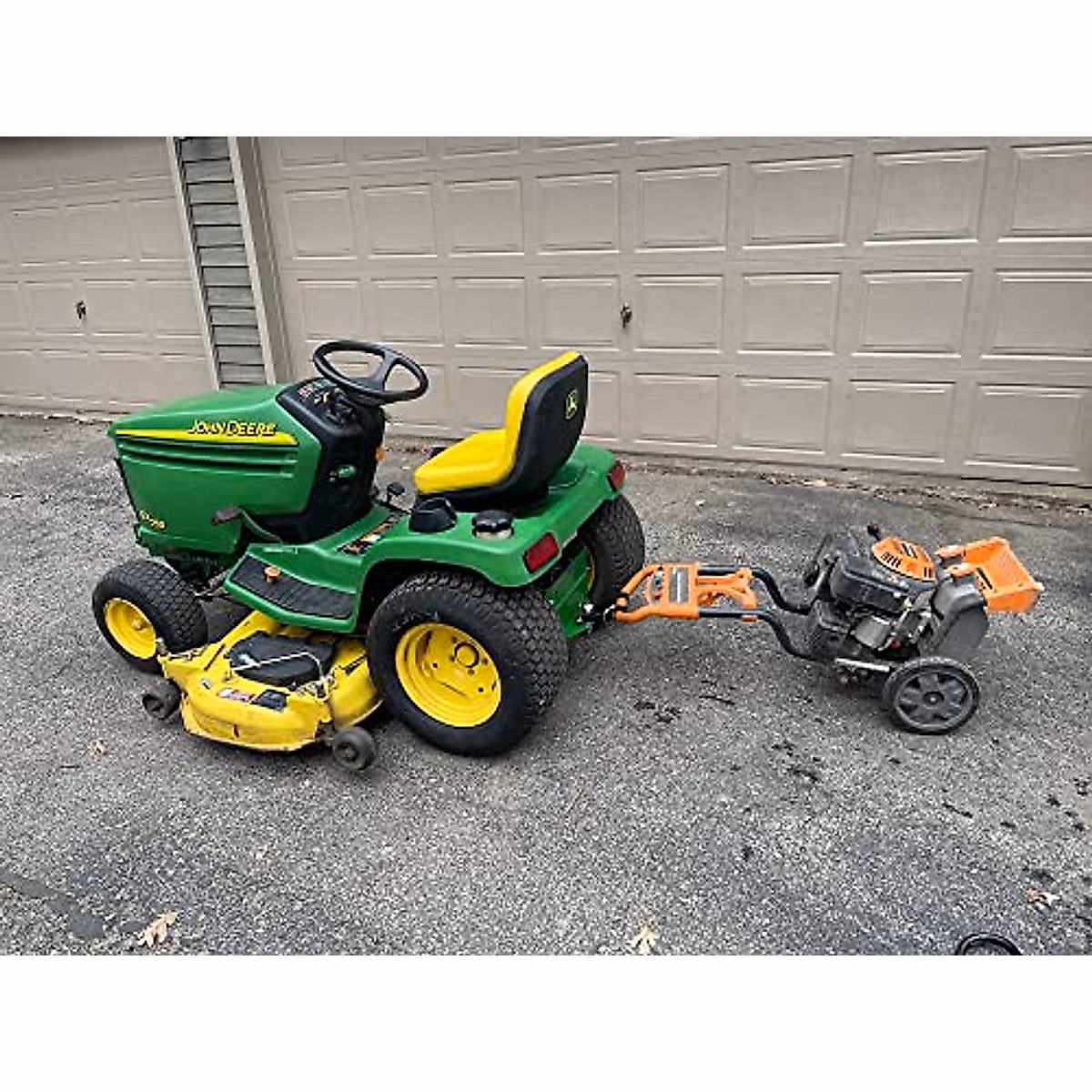 Garbage Commander Combo Hitch, Haul Pin Hitch, Handled Lawn and Garden Equipment, or Wheeled Garbage Cans