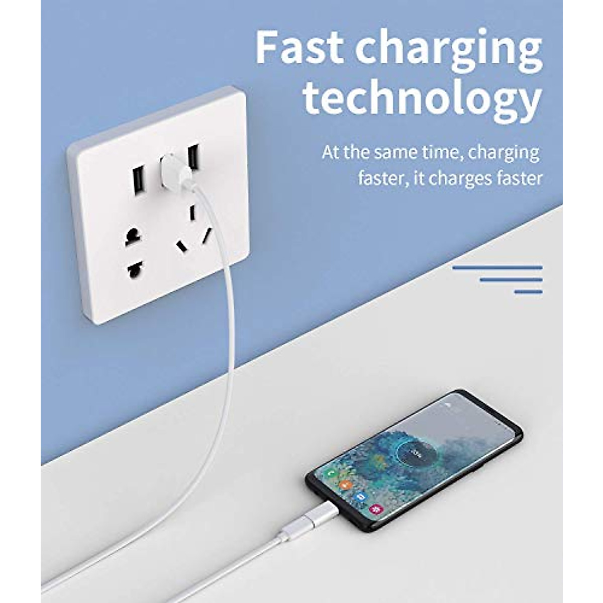 3Pack Lightning Female to USB-C Male Adapter,Type Charging for Samsung Galaxy S20 Ultra Z Flip Note S10 S9 Plus Google Pixel 5XL Compatible with Cable Converter Connector Charger LG Ipad Pro Air4 2020