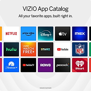 VIZIO HD 32" 720P LED Smart TV with Dual-Band WiFi 5, TV Apps - VHD32M-0807 (Renewed)