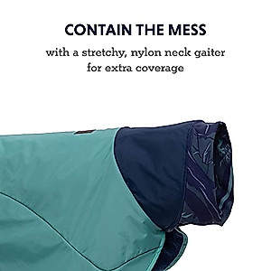 Ruffwear, Dirtbag Dog Towel, Camping and Outdoor Absorbent Coat, Aurora Teal, Medium