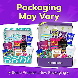 The Runner Box by Fuel Goods, Gift Box for Runners (11-12 Items), Running Accessories, Energy Bars & Nutritional Snacks, Runner Birthday Gift, Subscription Box, Unique Gifts