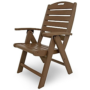 Trex Outdoor Furniture Yacht Club Folding Highback Chair, Tree House
