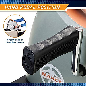 Marcy Cardio Mini Cycle – Portable Cardio Machine with Variable Resistance for Home Gym NS-909