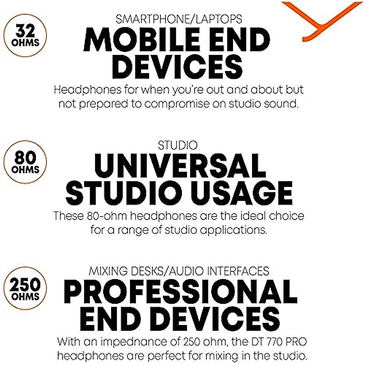 blucoil Beyerdynamic DT 770 PRO 80 Ohm Over-Ear Studio Headphones in Gray. Wired for Professional Recording and Monitoring Bundle 6' 3.5mm Audio Extension Cable, and Slappa Headphone Case