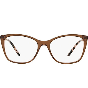 Tiffany & Co. Eyeglasses TF2160B TF/2160/B 8255 Brown/Pink Optical Frame 54mm, Brown/Grey/Pink, Lens-54 Bridge-17 B-43.5 ED-60.0 Temple-140