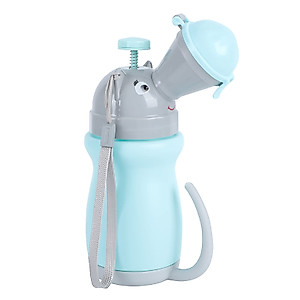 NUOBESTY 1pc Creative Portable Urinal Bottle Car Potty Kids Travel Urinal Baby Child Potty Urinal Emergency Toilet for Camping Outdoor Car Travel and Kid Potty Pee Training