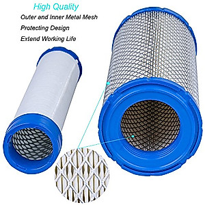HEYZLASS 11013-7044 Air Filter, Compatible with Kawasaki 11013-7045 Kohler 2508301-S 2508304-S
