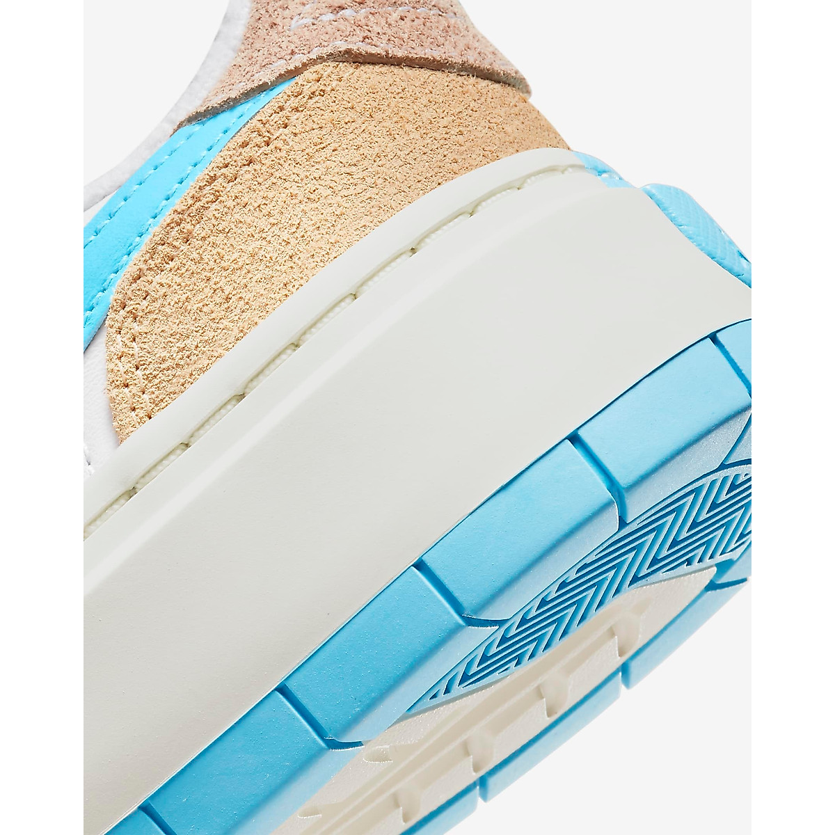 W AIR Jordan 1 Elevate Low SE - Size 5.5 US - White/Sanddrift/Baltic Blue