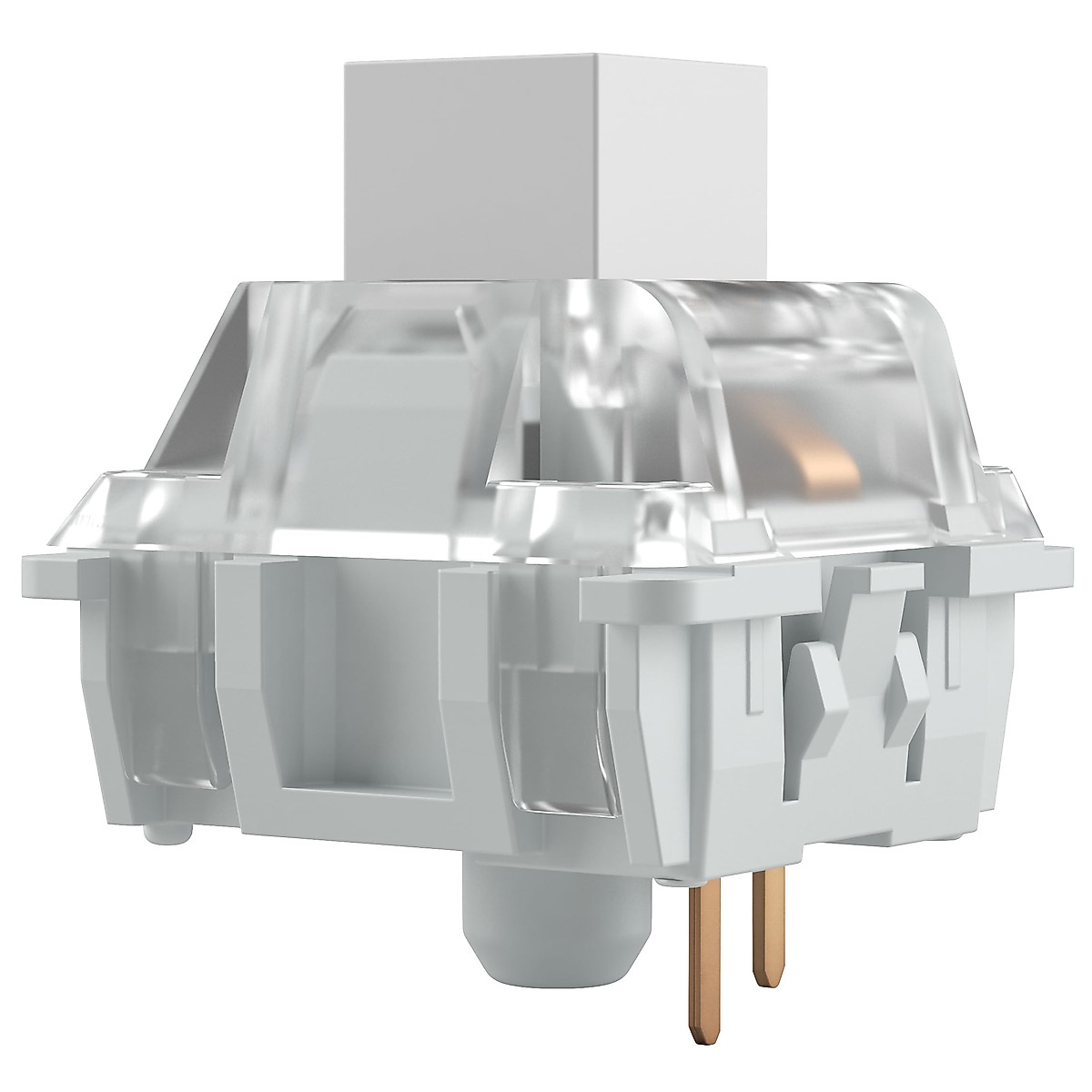 Glorious Kailh Box White Mechanical Keyboard Switches: Clicky 120-Pack for Enhanced Gaming Experience - Perfect for High-Speed Typing