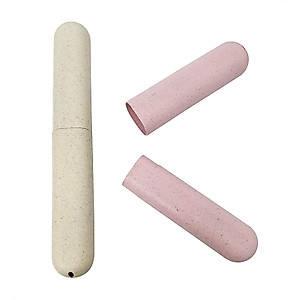 4 Pack Travel Toothbrush Holder Case, Portable Toothbrush Holder for Travel/Camping/School