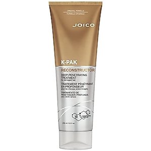 K-PAK Reconstructor Deep-Penetrating Treatment | For Damaged Hair | Repair & Strengthen Strands | Rebuild & Fortify Damaged Hair | Improve Elasticity | With Keratin & Arginine | 8.5 Fl Oz