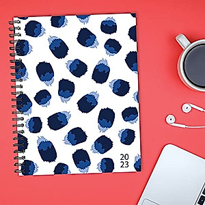 Wild Navy Dot 2023 8.5" x 11" Softcover Weekly Planner