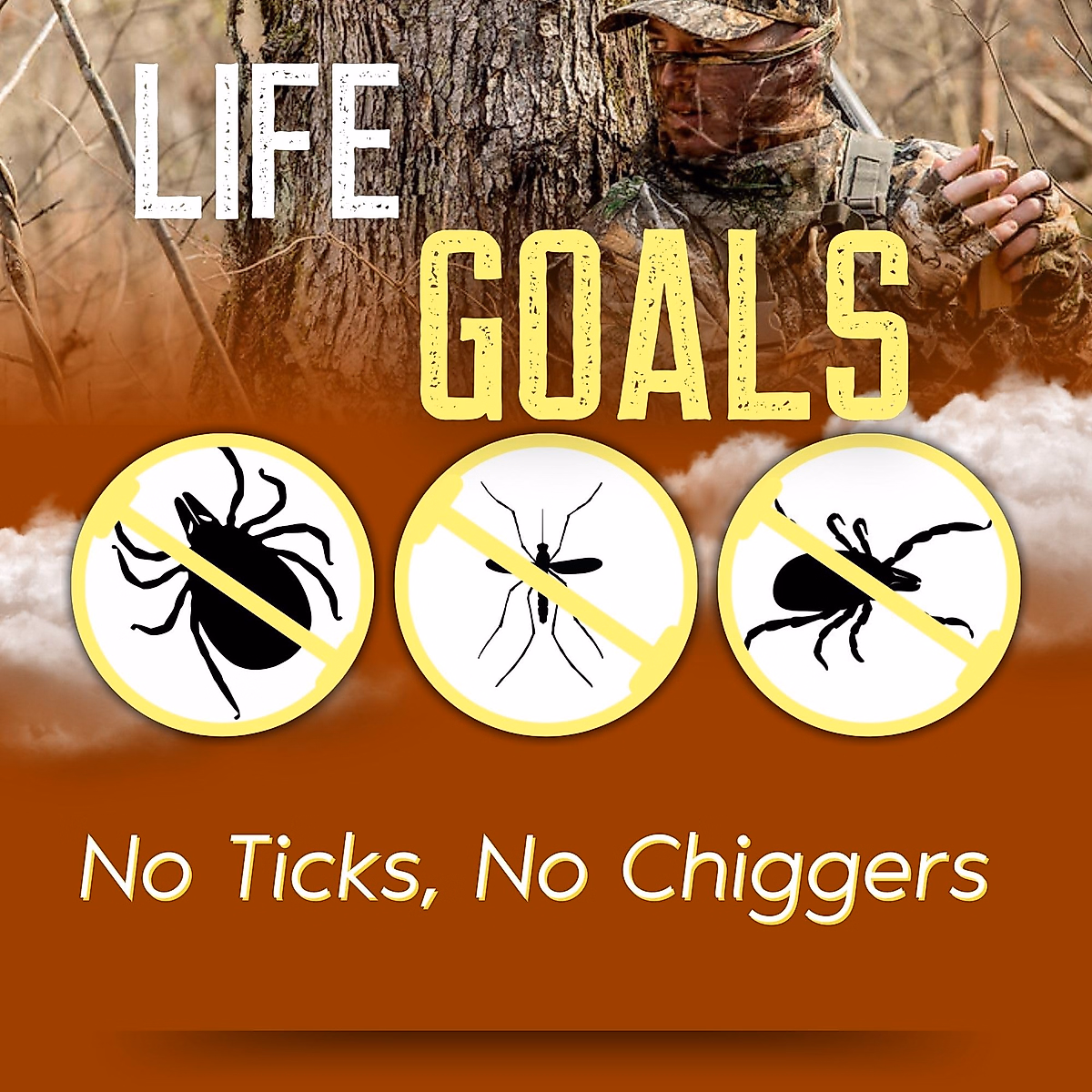 Zone Protects Realtree Invisible Hunter Permethrin Insecticide - 10oz Continuous Spray, Protects Gear & Tents, 0.5% Permethrin, Kills on Contact