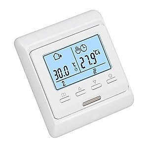 LANTRO JS Programmable LCD Thermostat for Floor and Water Heating,ME5516
